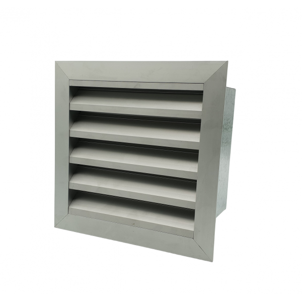 Aluminium Weatherproof Louvre Wall Vent 200mm - Pacific Air